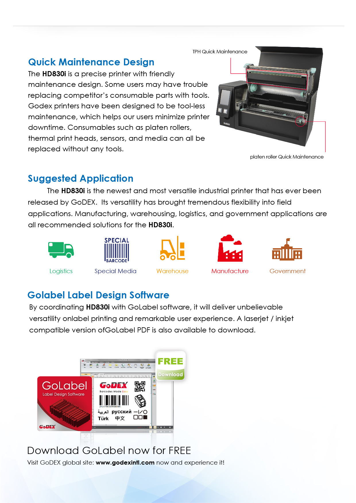 GoDEX International Co.,Ltd 科誠股份有限公司